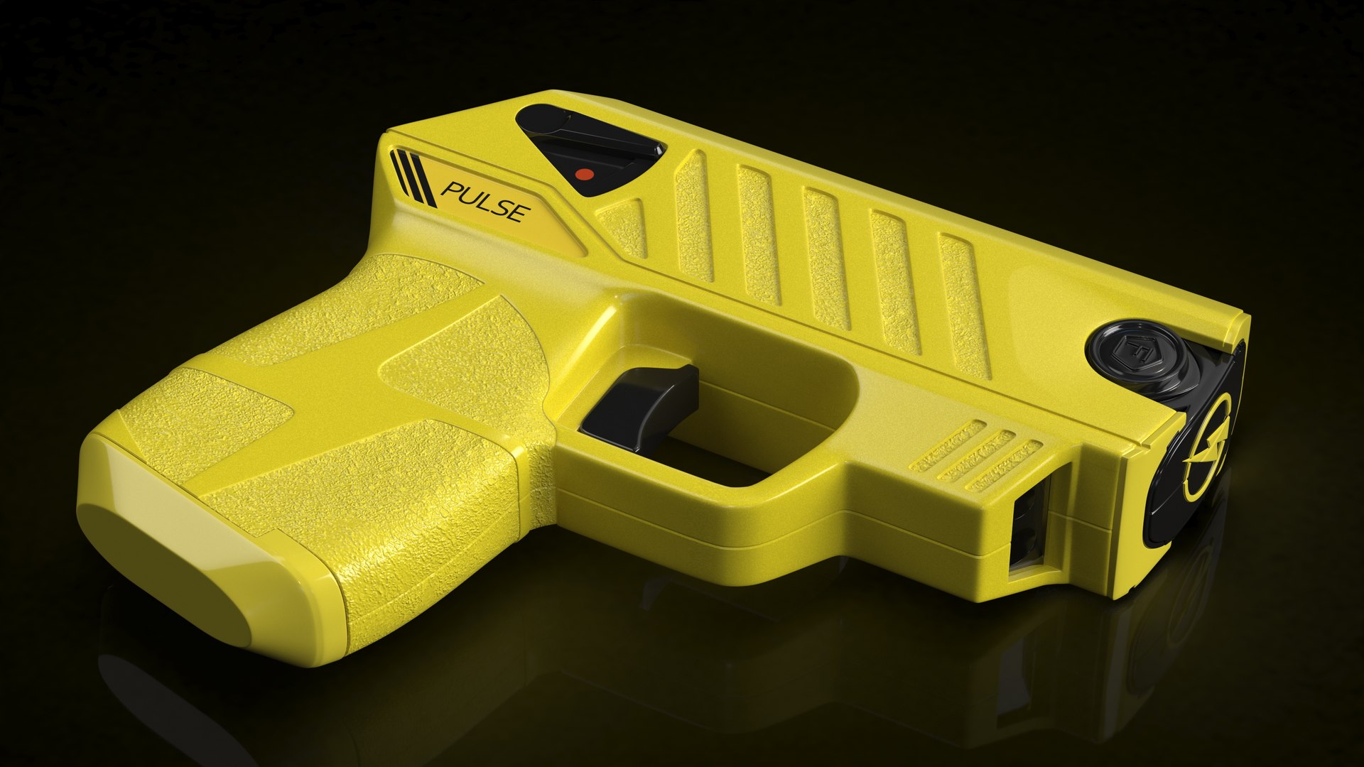 LASER Pulse Compact StunGun Yellow 3D - TurboSquid 1985476