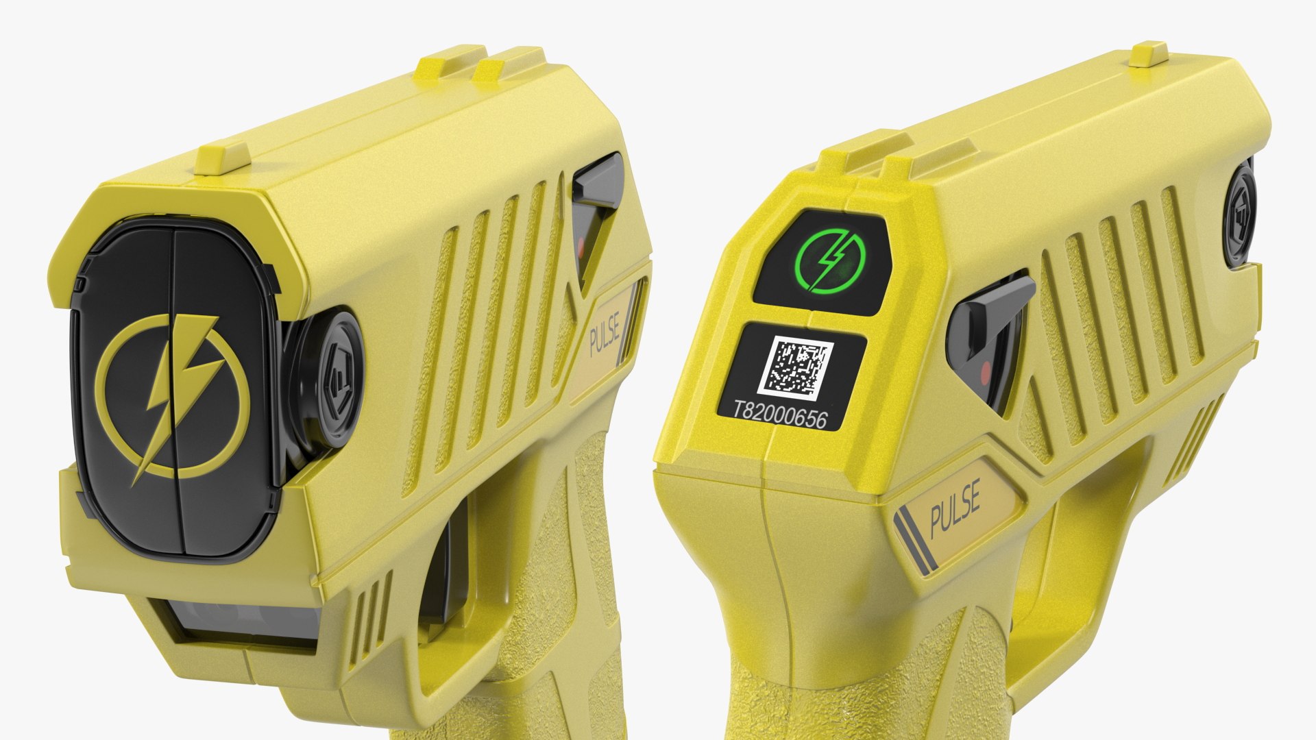 LASER Pulse Compact StunGun Yellow 3D - TurboSquid 1985476