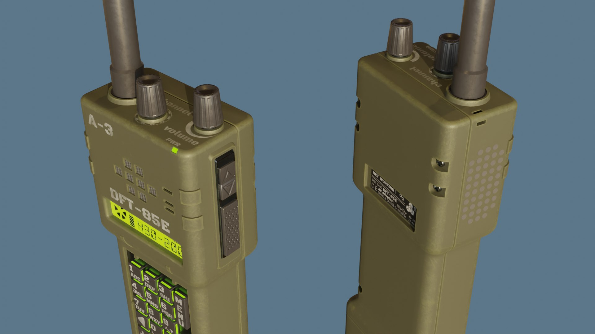 Walkie-talkie 3D Model - TurboSquid 1838196