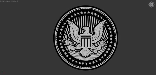 US Presidential Seal 3D Models for Download | TurboSquid