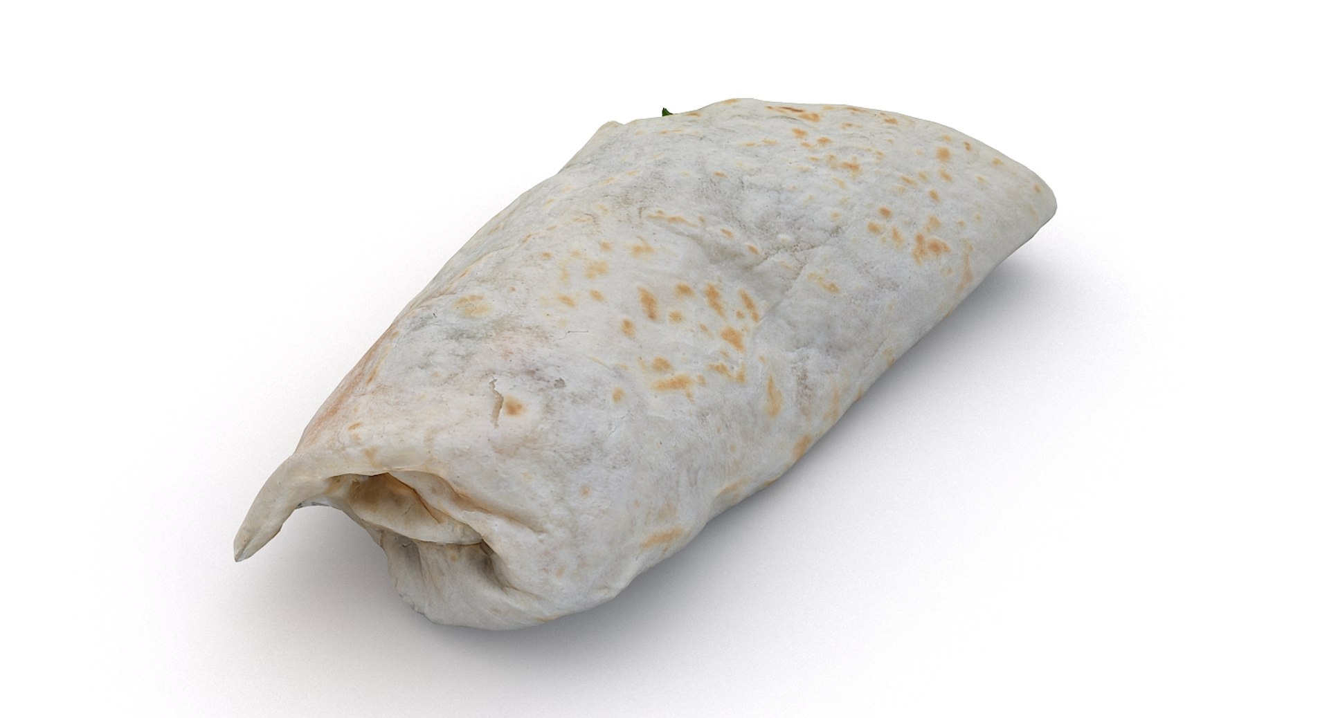 Retopology Burrito 3D Model - TurboSquid 1271002
