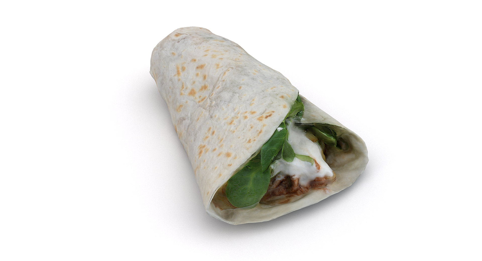 Retopology Burrito 3D Model - TurboSquid 1271002