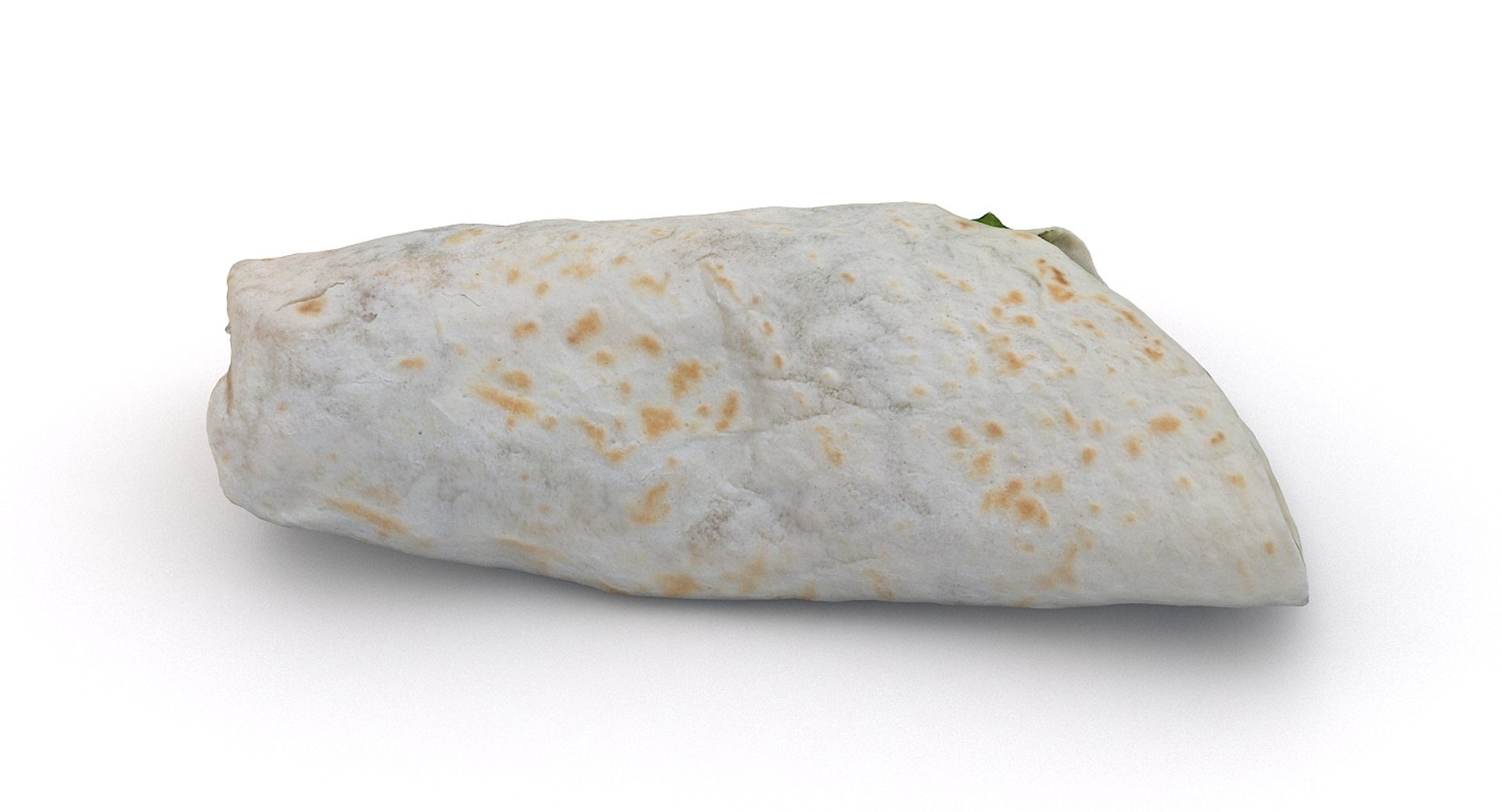 Retopology Burrito 3D Model - TurboSquid 1271002