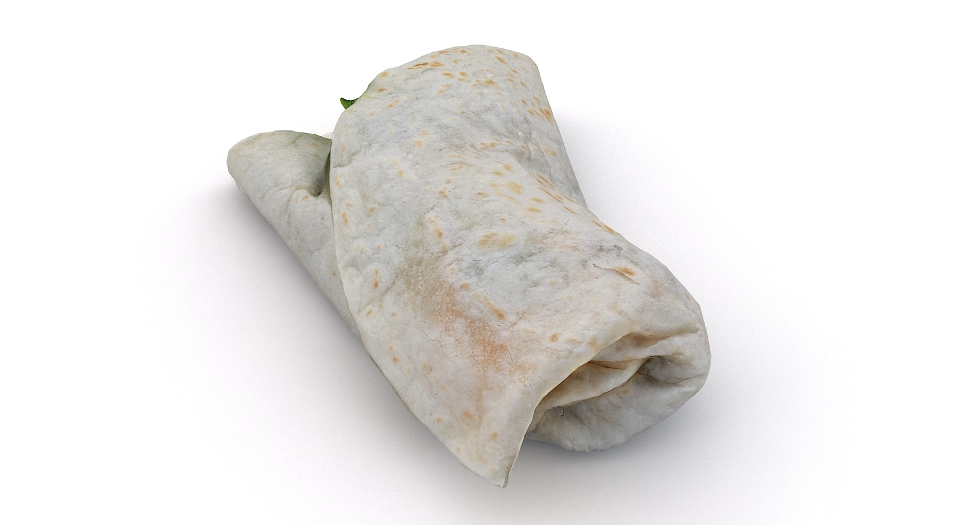 Retopology Burrito 3D Model - TurboSquid 1271002