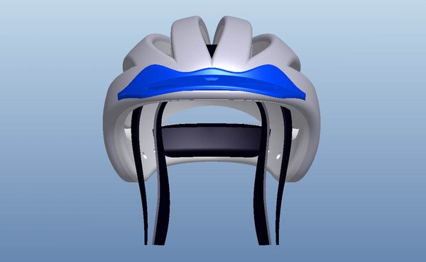 bicycle helmet 3d model
