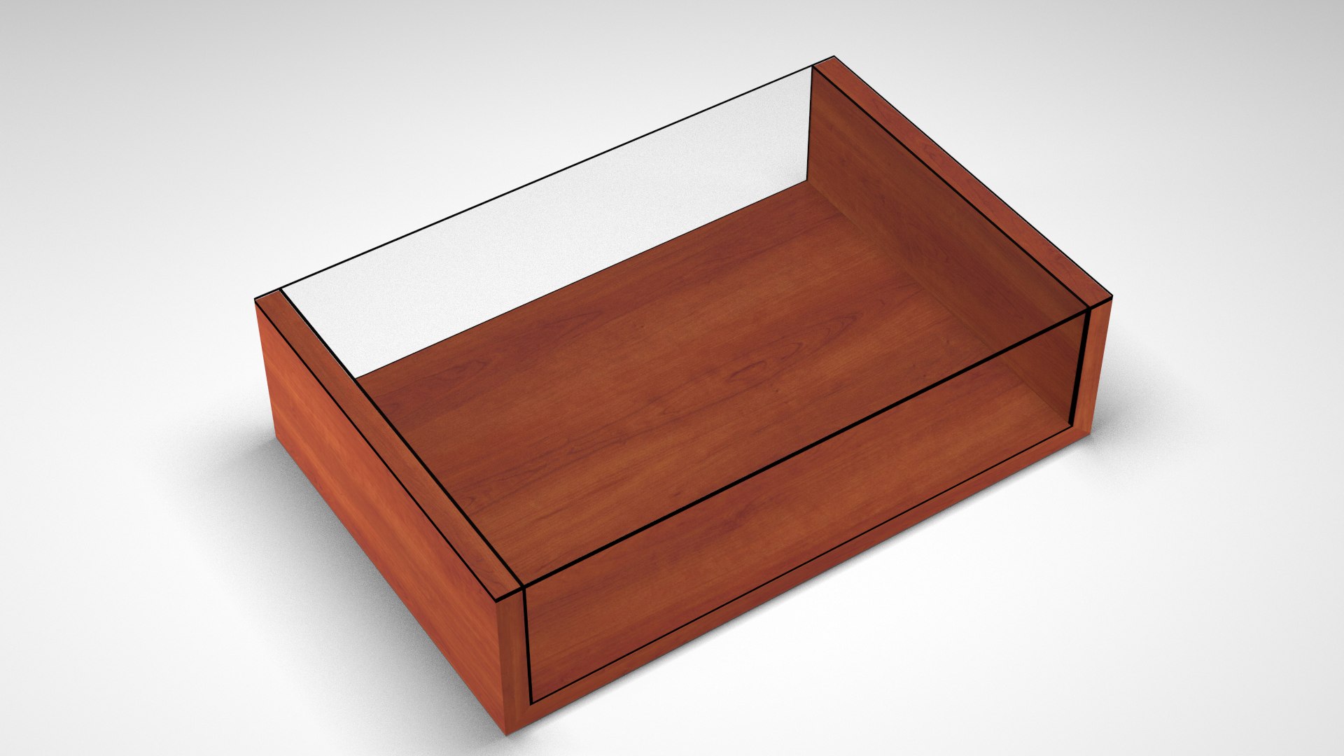 Rectangle Coffee Table Obj
