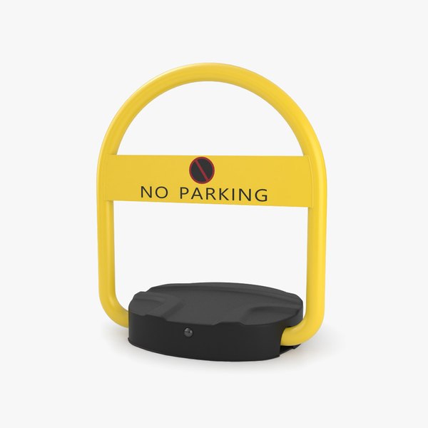 modelo 3d Remote Control Parking Lock Barrier - TurboSquid 1931350