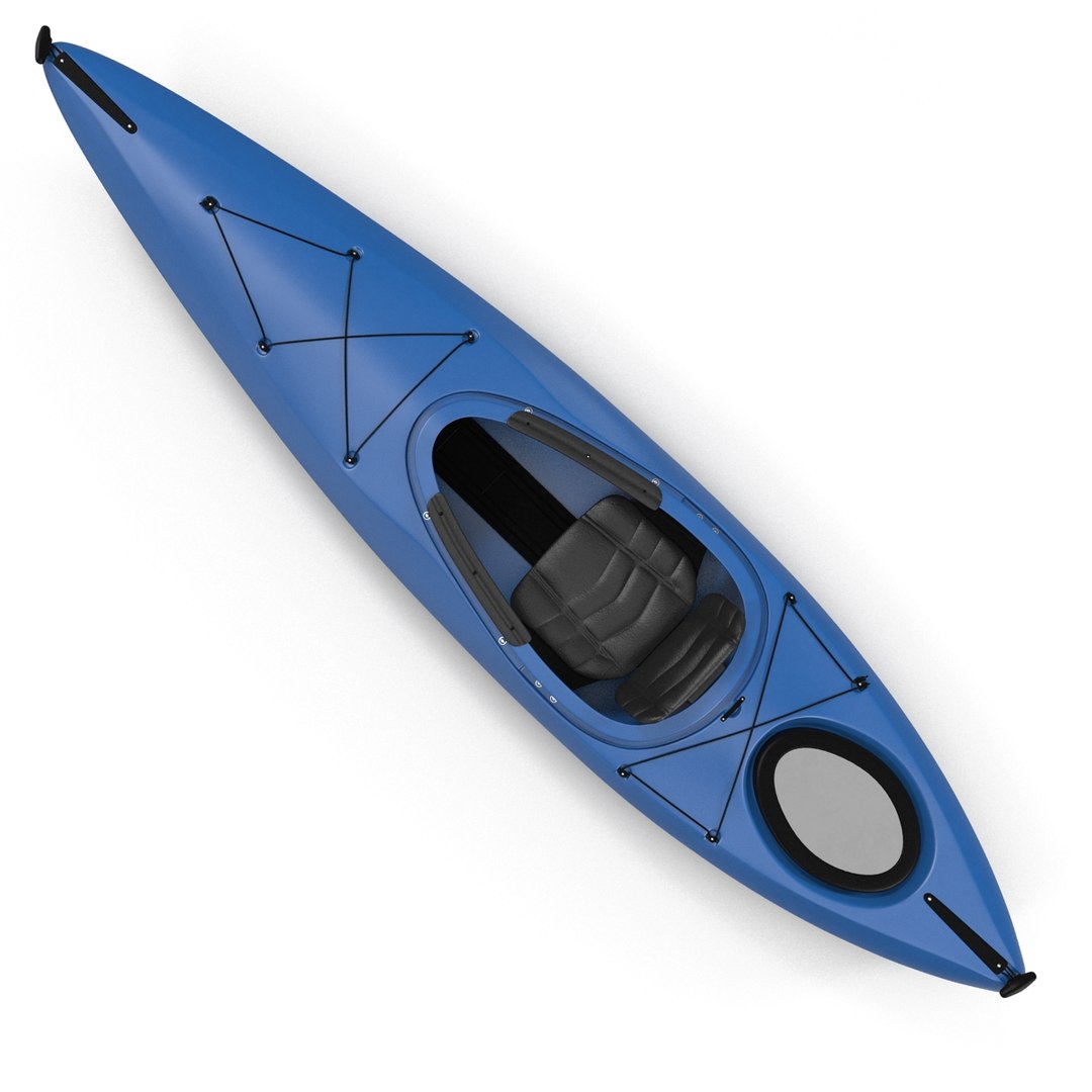 Kayak Generic Modeled 3d Max