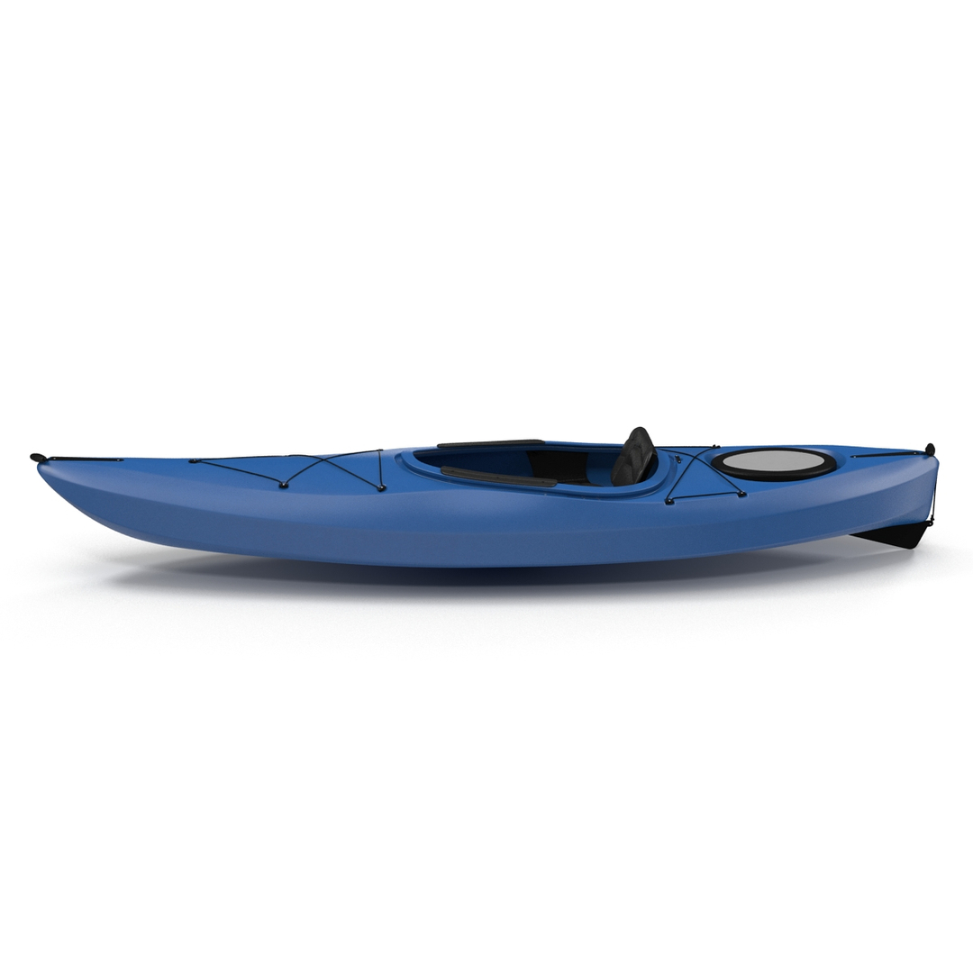 Kayak Generic Modeled 3d Max