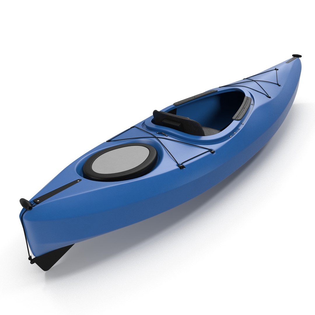 Kayak Generic Modeled 3d Max
