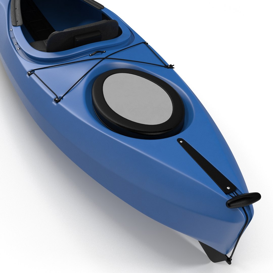 Kayak Generic Modeled 3d Max