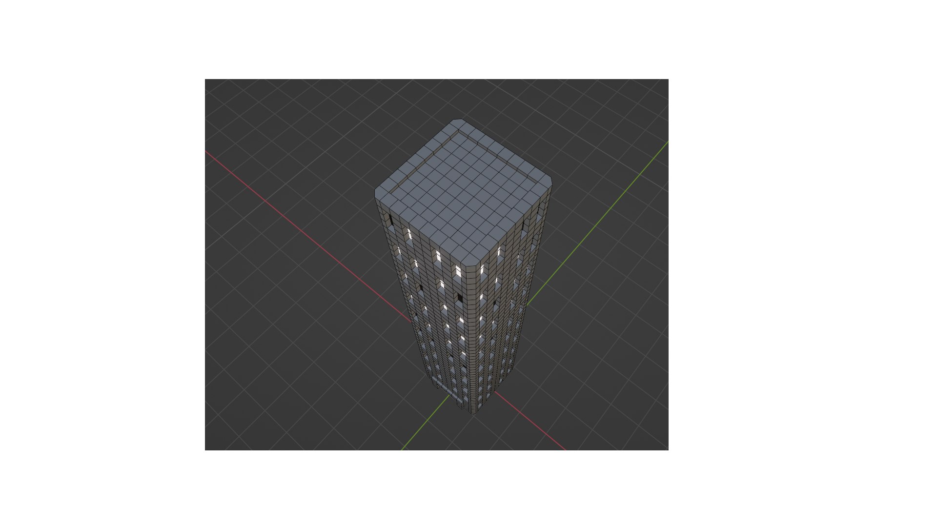 3D Low Poly Tower model - TurboSquid 1994405