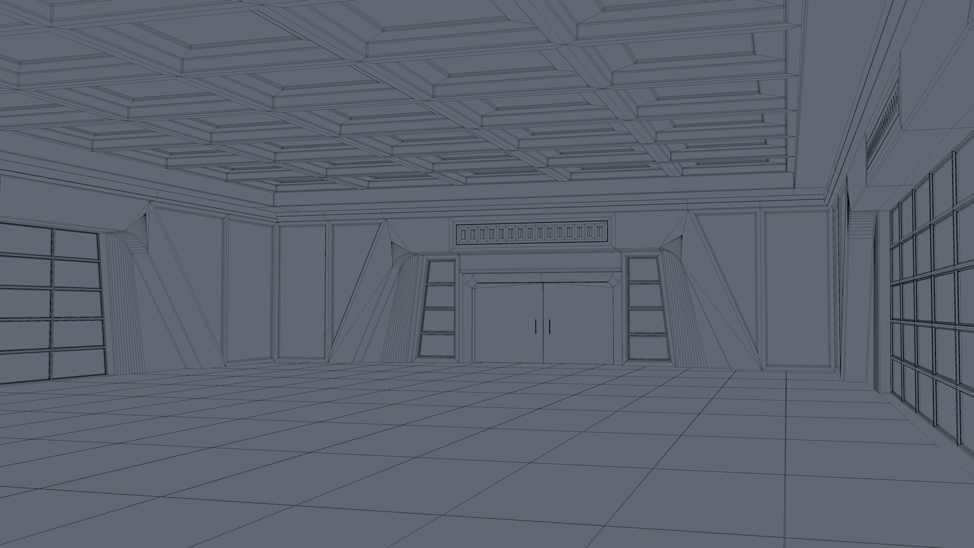 3D Sci Fi Warehouse - TurboSquid 2512314