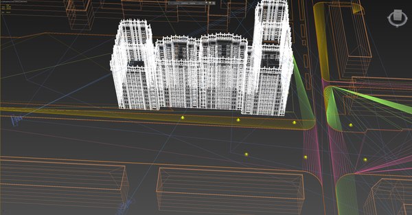 3D Residential luxury building 3D model - TurboSquid 1840043