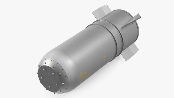 modelo 3d Bomba nuclear de acero B41 - TurboSquid 2240477