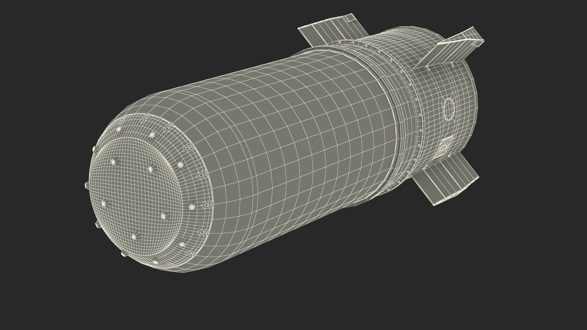 3D Steel B41 Nuclear Bomb Model - TurboSquid 2240477