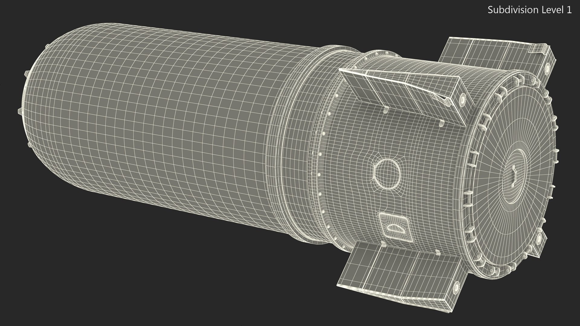 3D Steel B41 Nuclear Bomb Model - TurboSquid 2240477