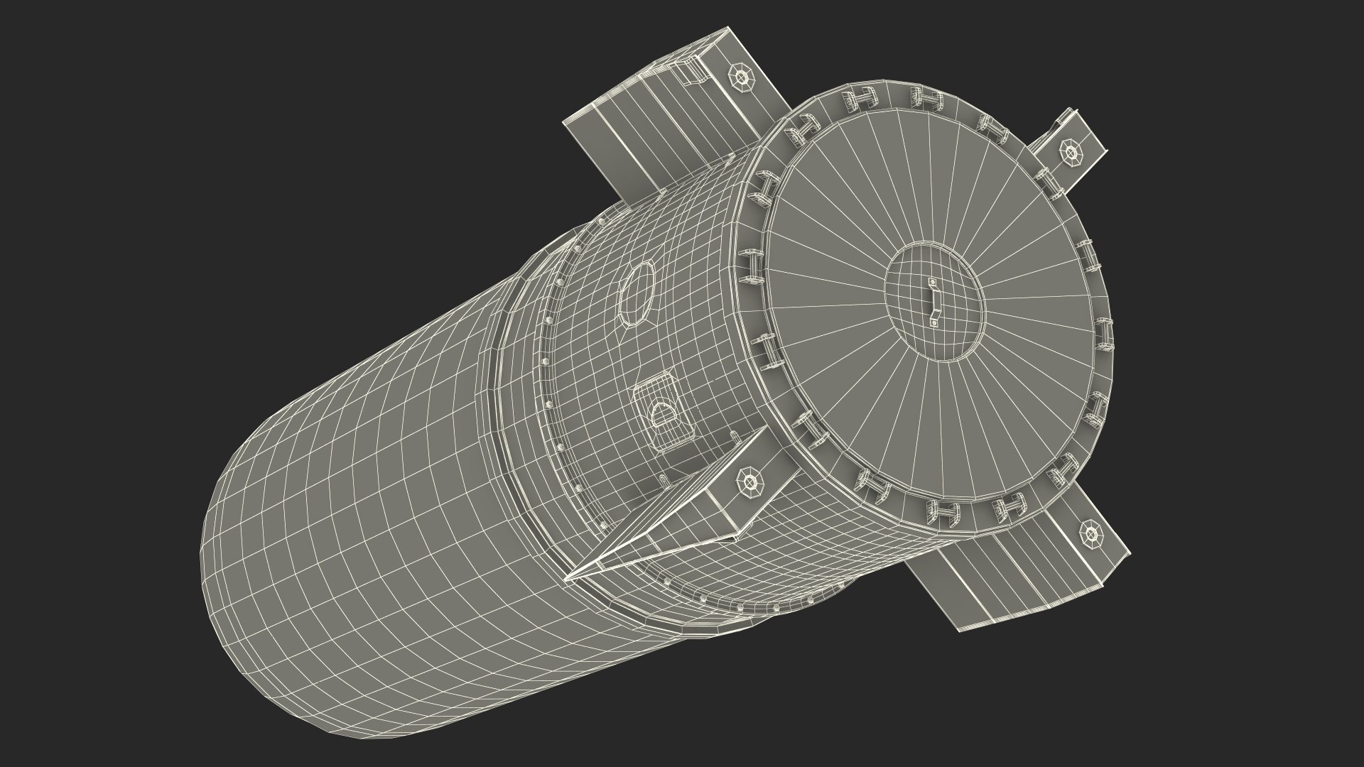 3D Steel B41 Nuclear Bomb Model - TurboSquid 2240477