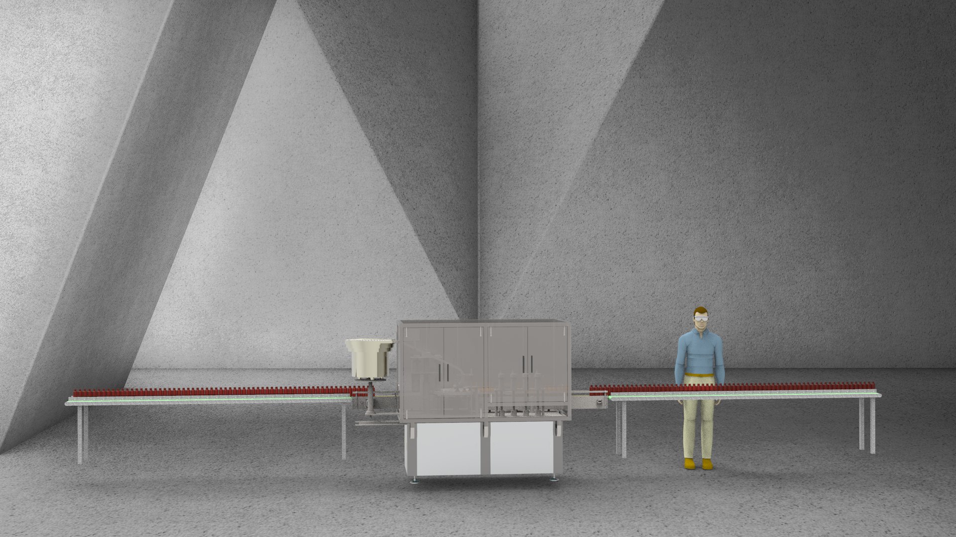 Automatic Capping Machine 3d Turbosquid 1983926