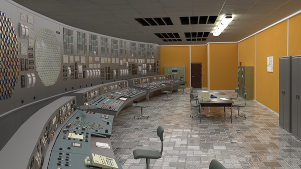 Chernobyl Controle Room 3D - TurboSquid 1990792