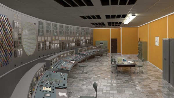 Chernobyl Controle Room 3D - TurboSquid 1990792