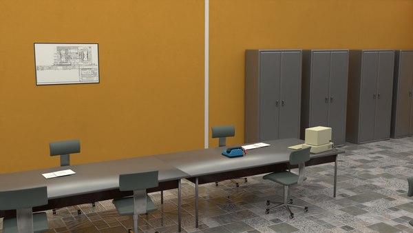 Chernobyl Controle Room 3D - TurboSquid 1990792