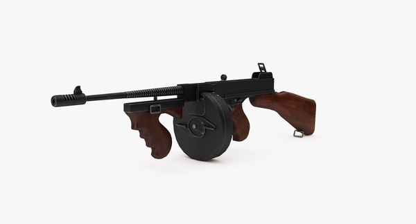 modelo 3d Subfusil Thompson - TurboSquid 1739548