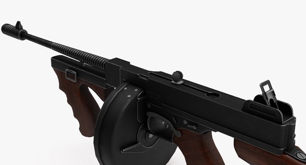 modelo 3d Subfusil Thompson - TurboSquid 1739548