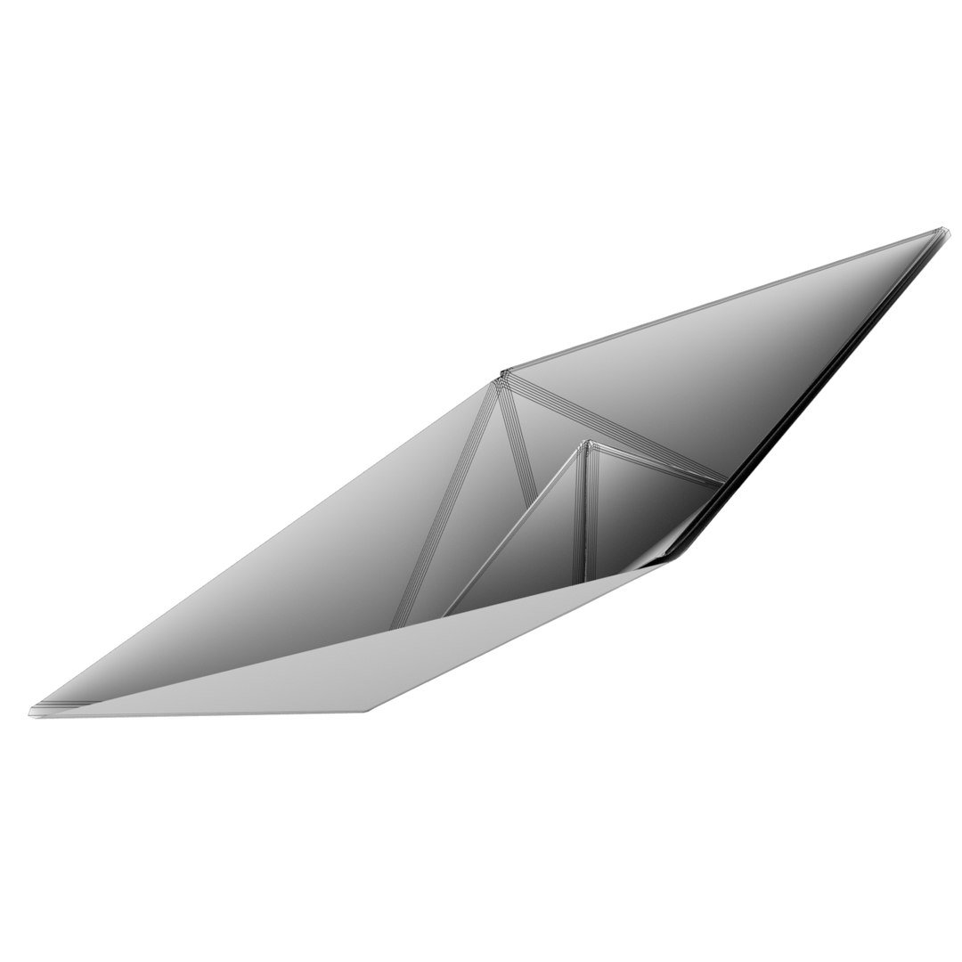 Origami Paper Boat 3D Model - TurboSquid 1521883