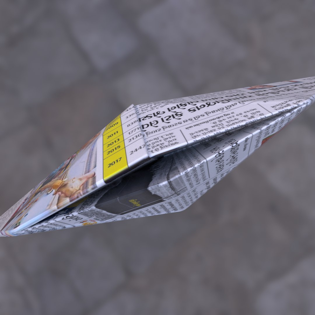 Origami Paper Boat 3D Model - TurboSquid 1521883