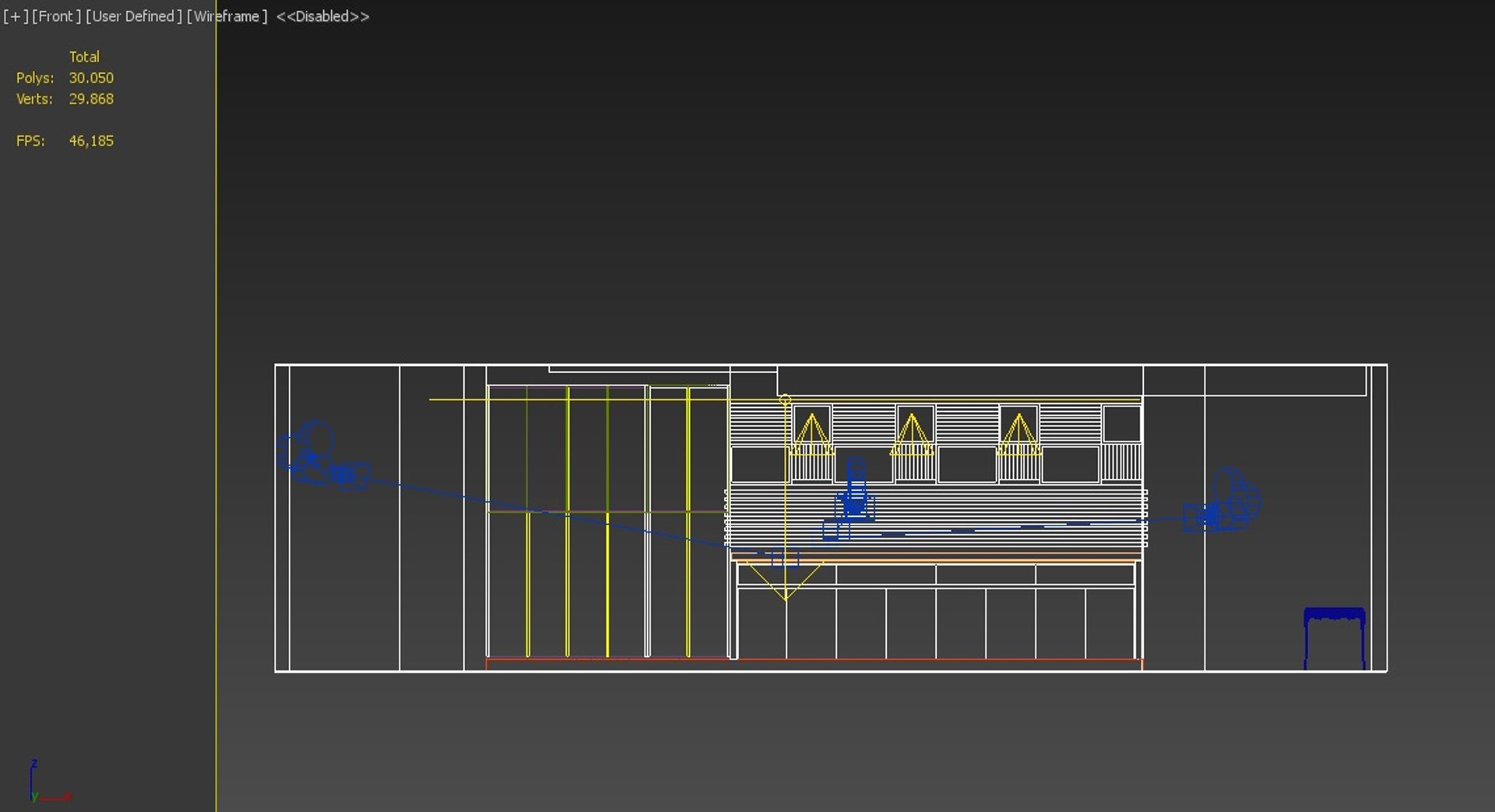 3D Service Kitchen Model - TurboSquid 1447010