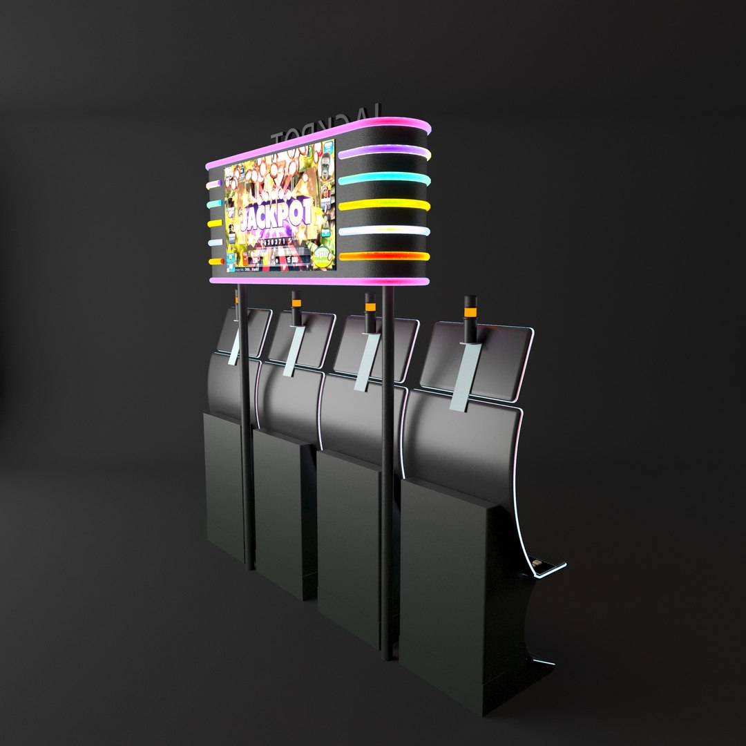Money Slot Machine Casino 3D Model - TurboSquid 1391526