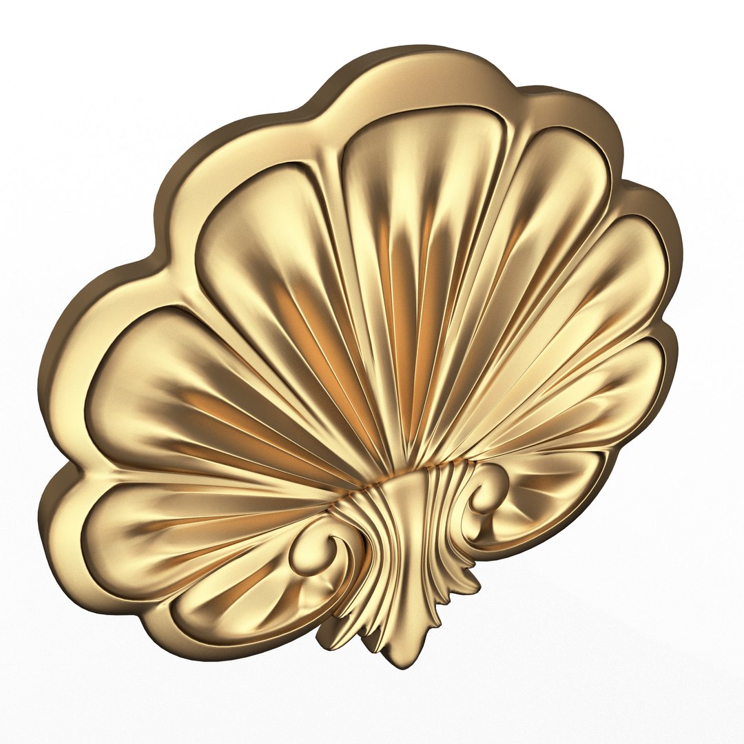 3D Shell Carved 05 - TurboSquid 1936806