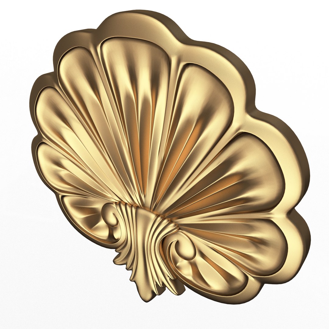 3D Shell Carved 05 - TurboSquid 1936806