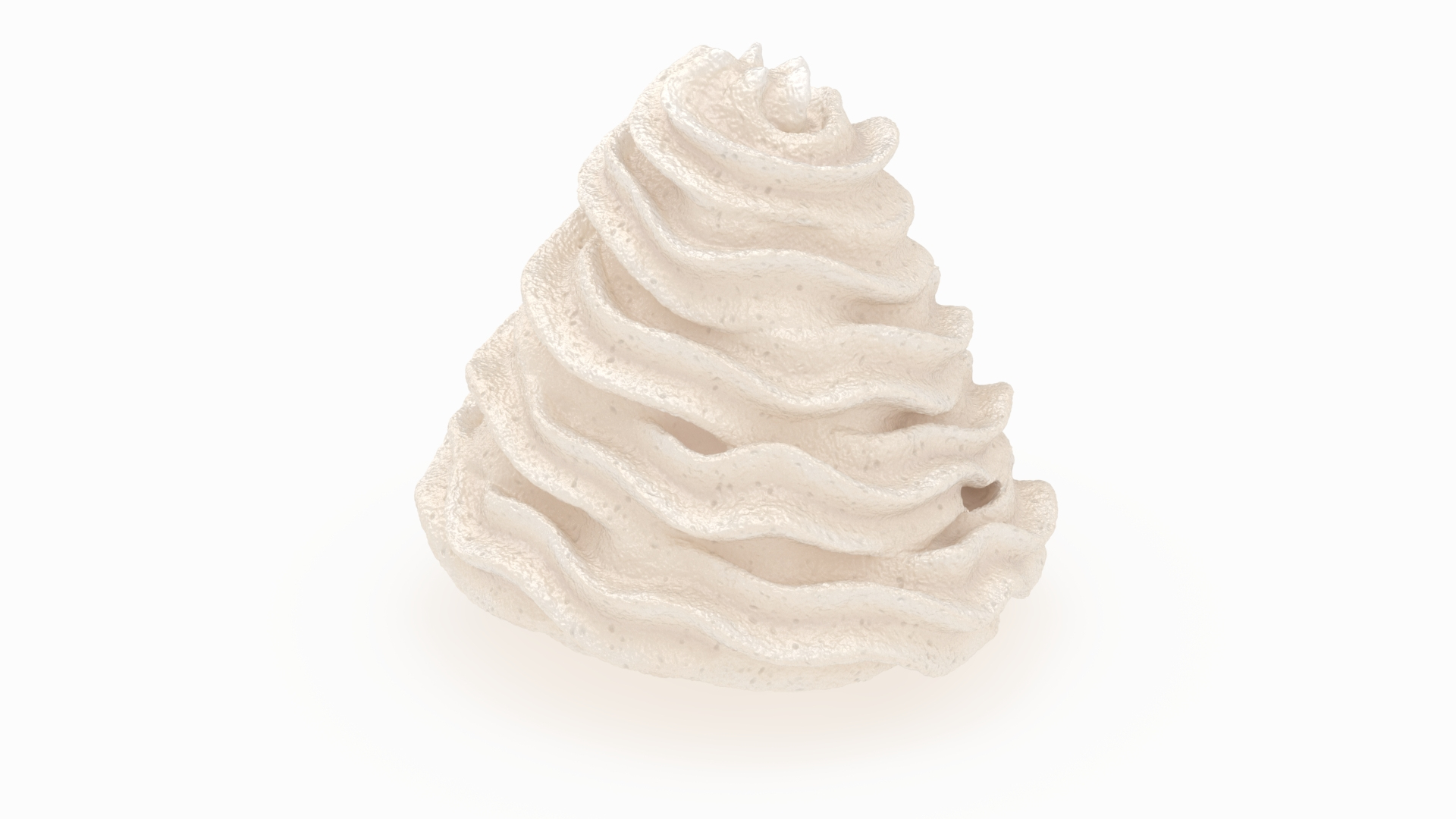 Vanilla Whipped Cream 3D Model - TurboSquid 2240387