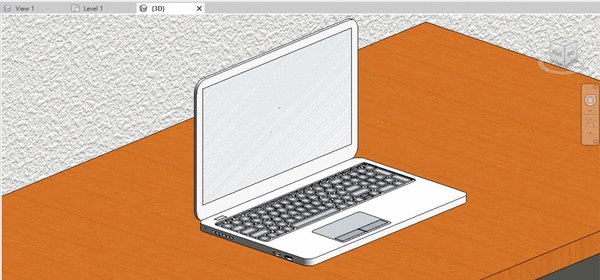 3D laptop revit model - TurboSquid 1553550