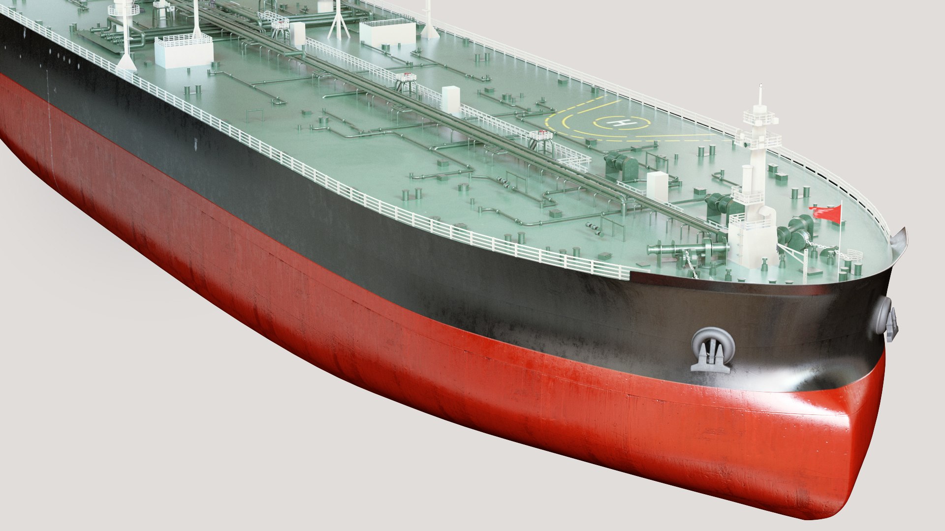 3D Model Oil Tanker - TurboSquid 2338053
