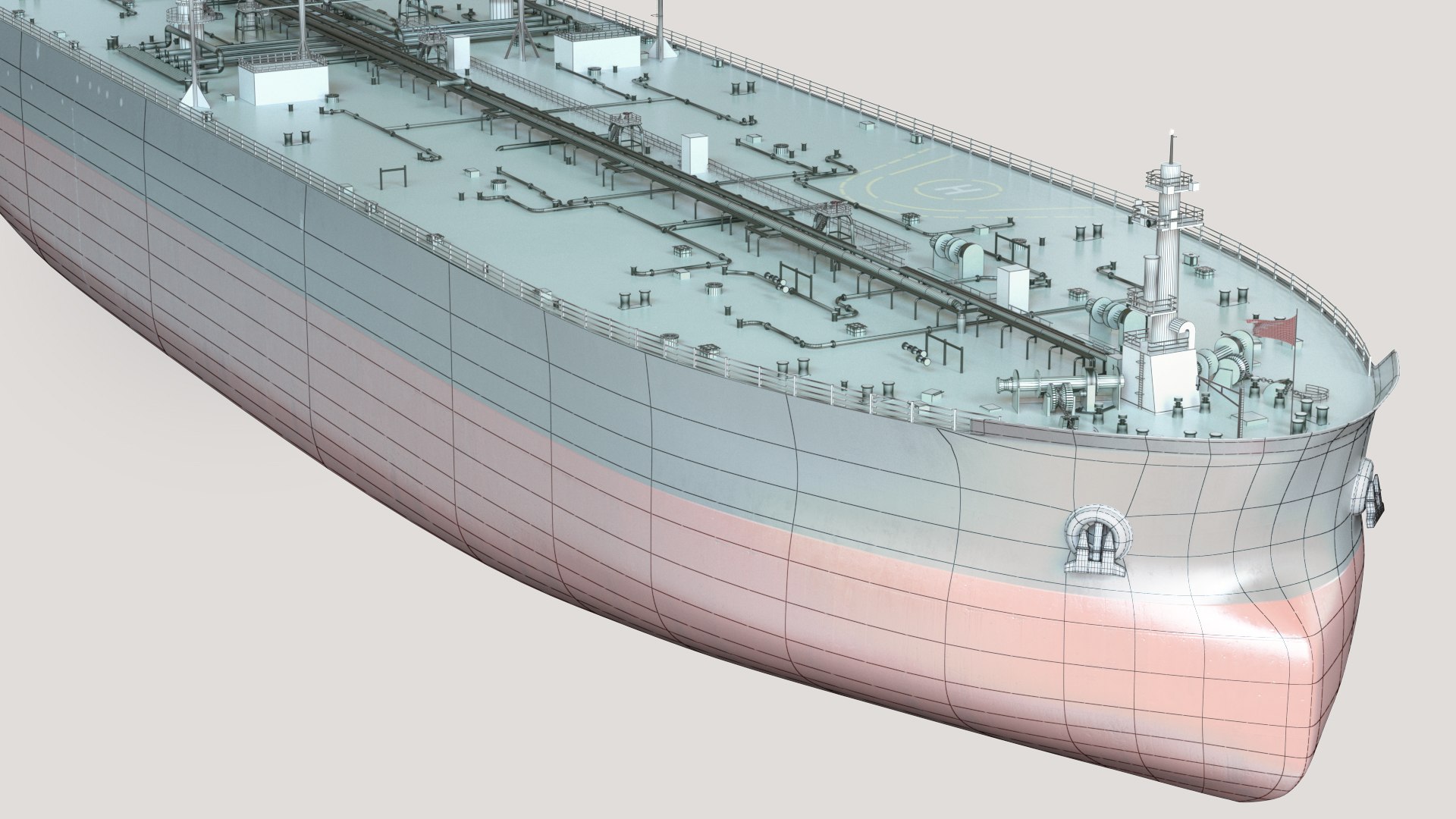 3D Model Oil Tanker - TurboSquid 2338053