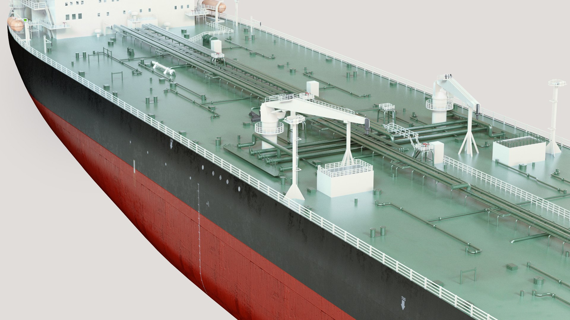 3D Model Oil Tanker - TurboSquid 2338053