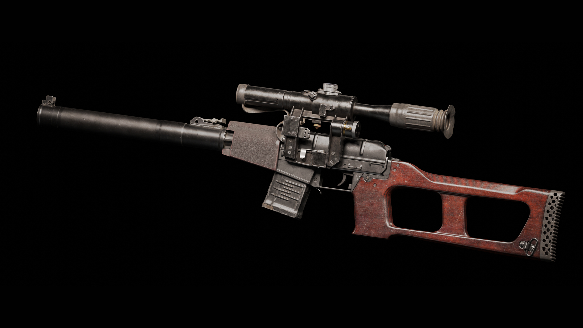 3D VSS Vintorez Model - TurboSquid 1882923