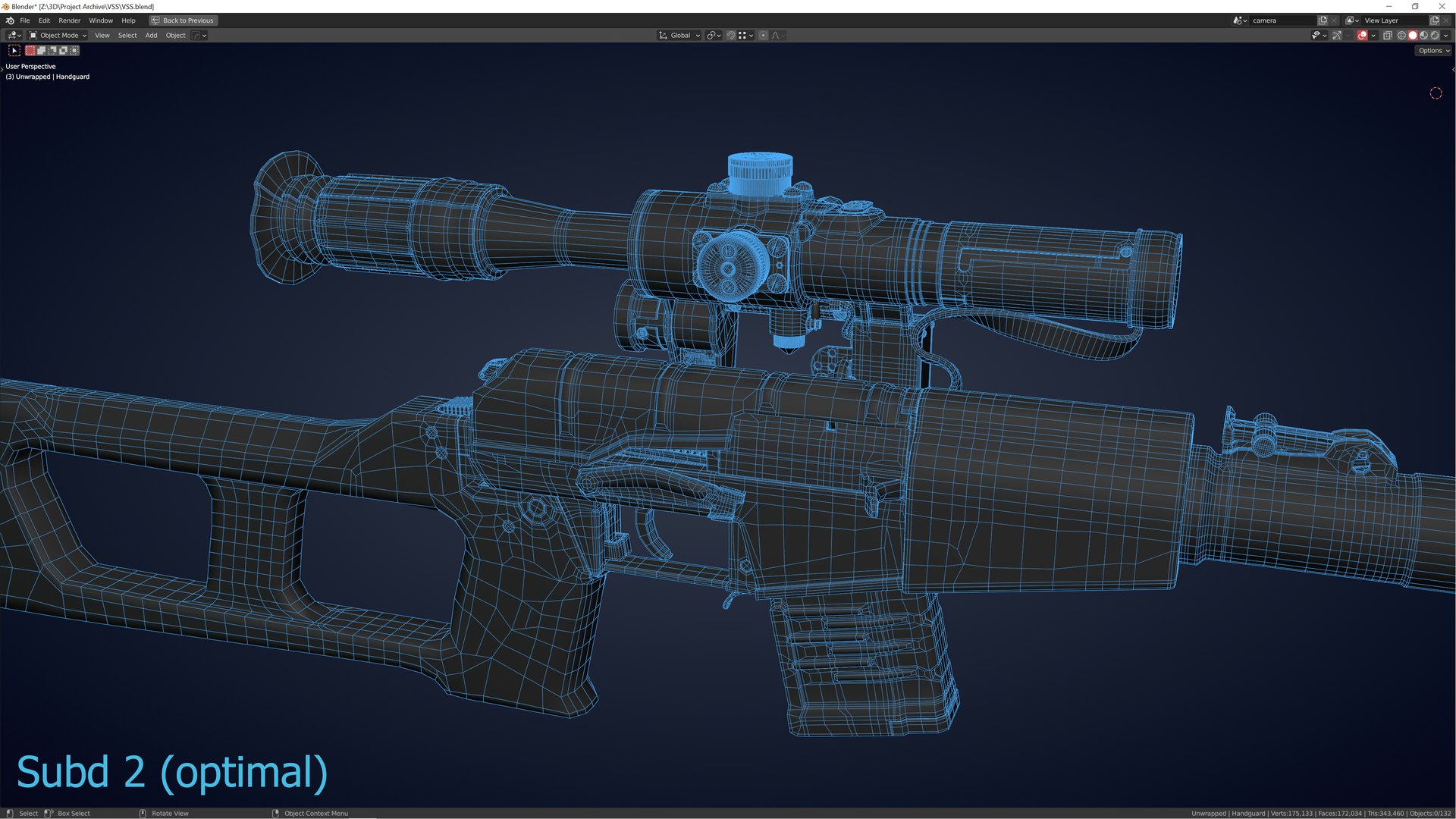 3D VSS Vintorez Model - TurboSquid 1882923