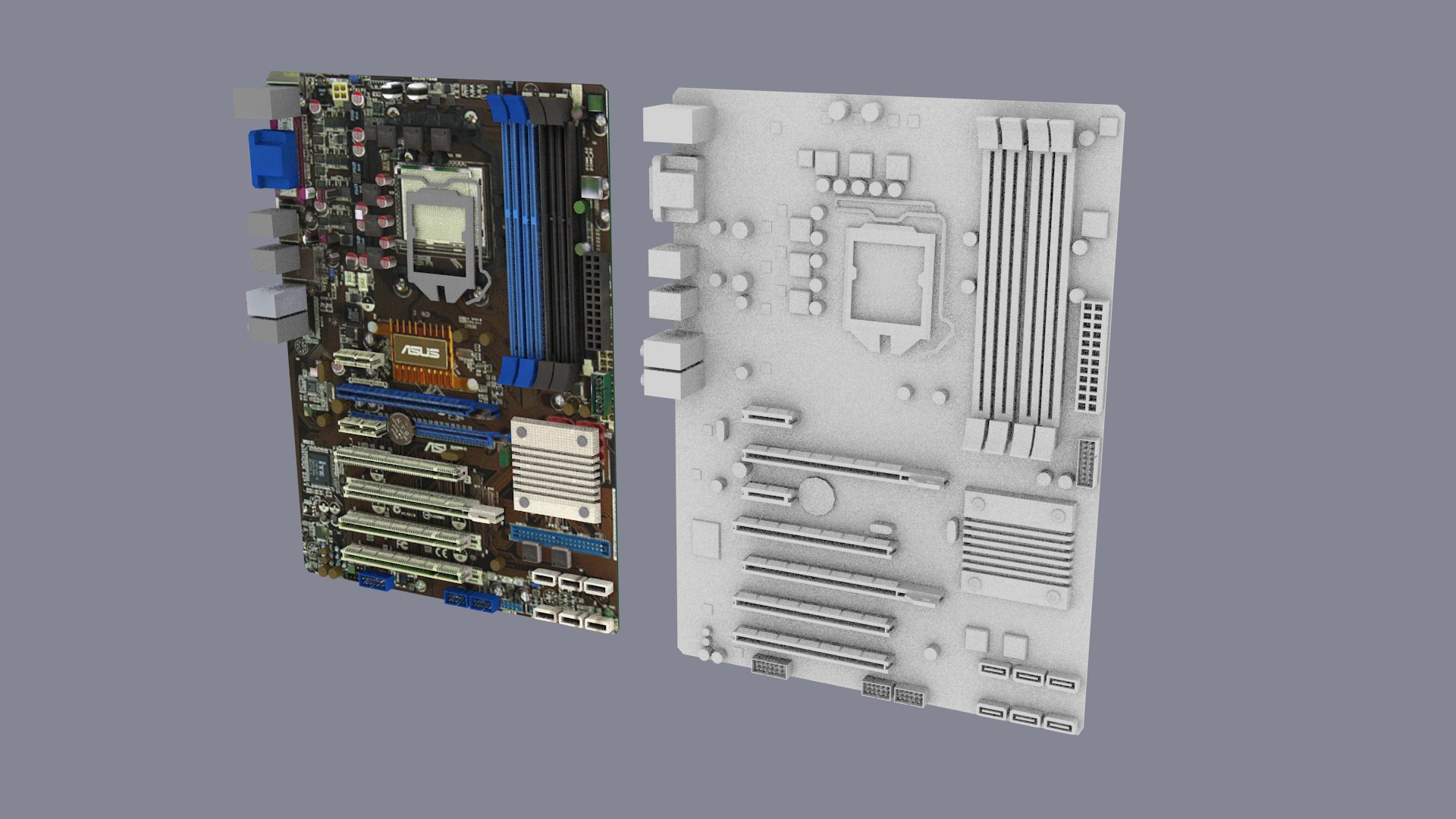 personal computer pc 3d model