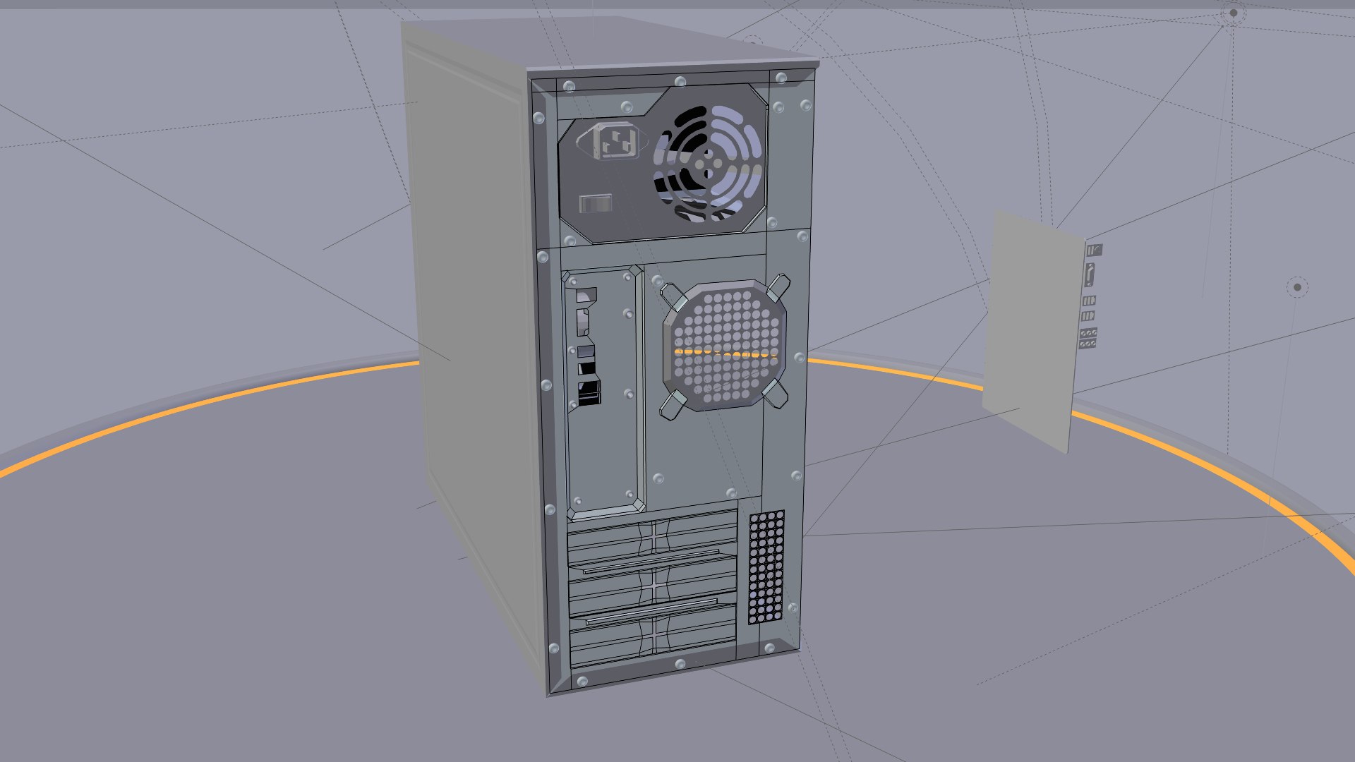 personal computer pc 3d model