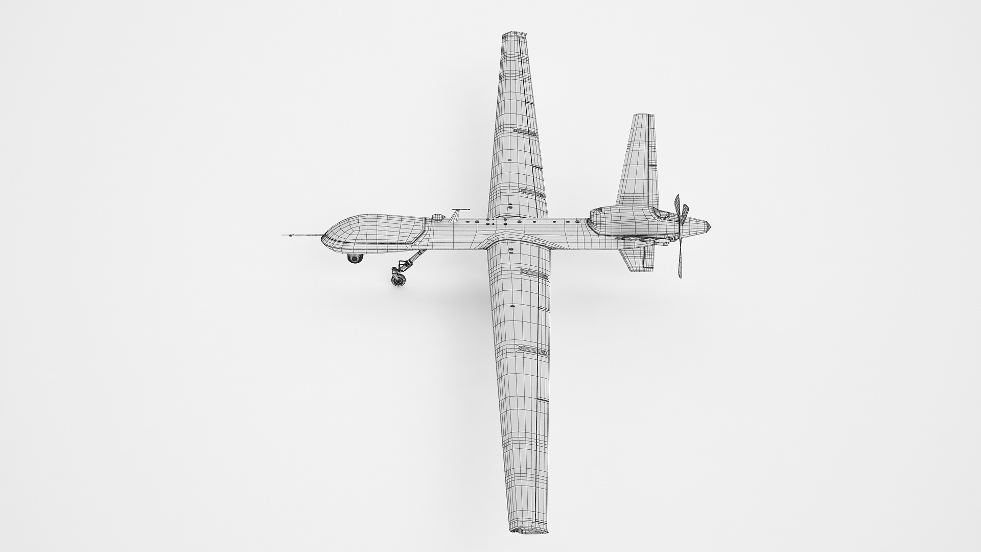 UAV MQ 9 Reaper 01 3D Model - TurboSquid 1951947