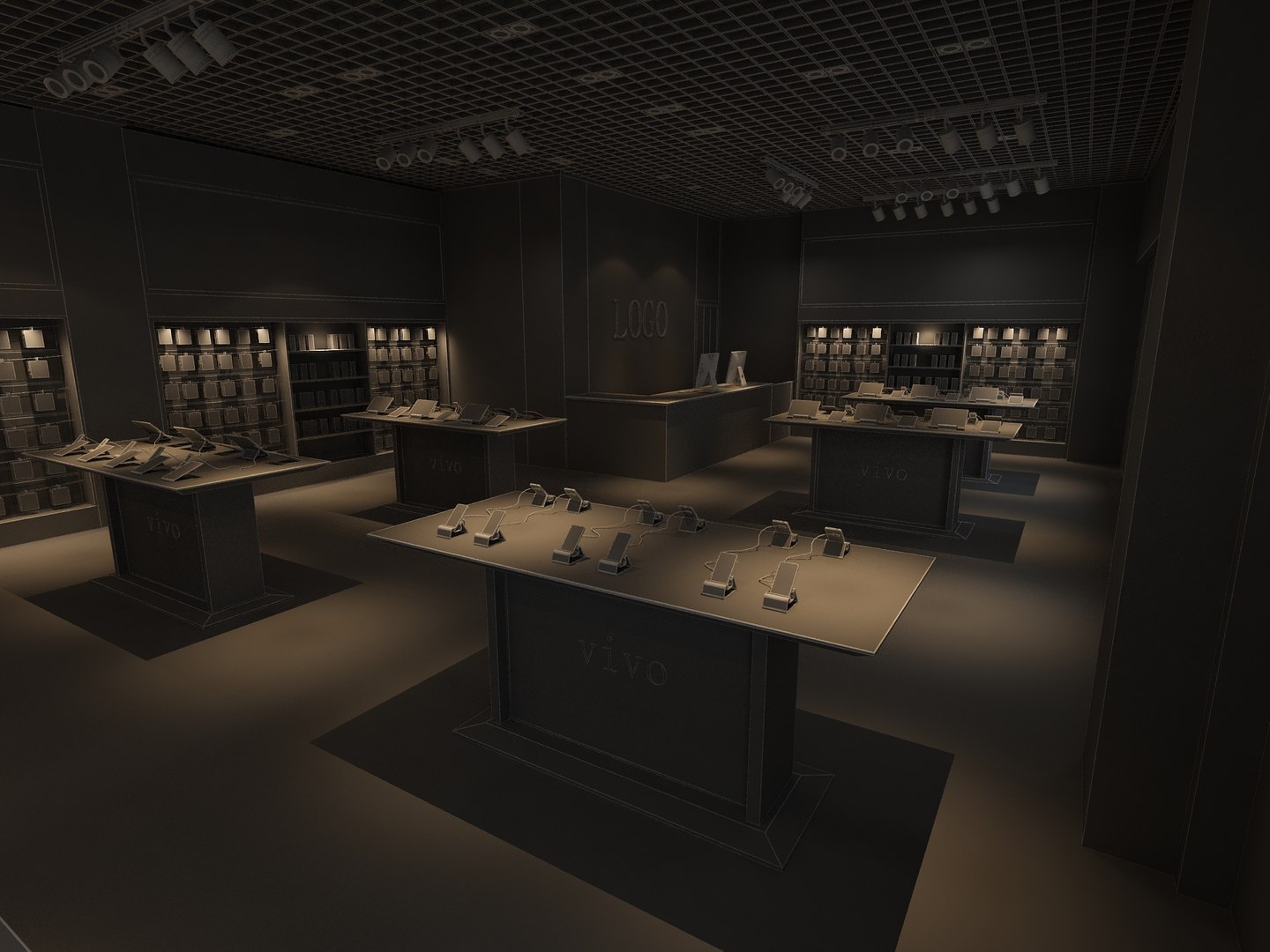 3D Mobile Phone Store 1 model - TurboSquid 1984115