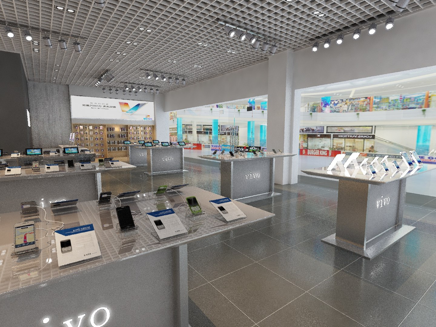 3D Mobile Phone Store 1 model - TurboSquid 1984115
