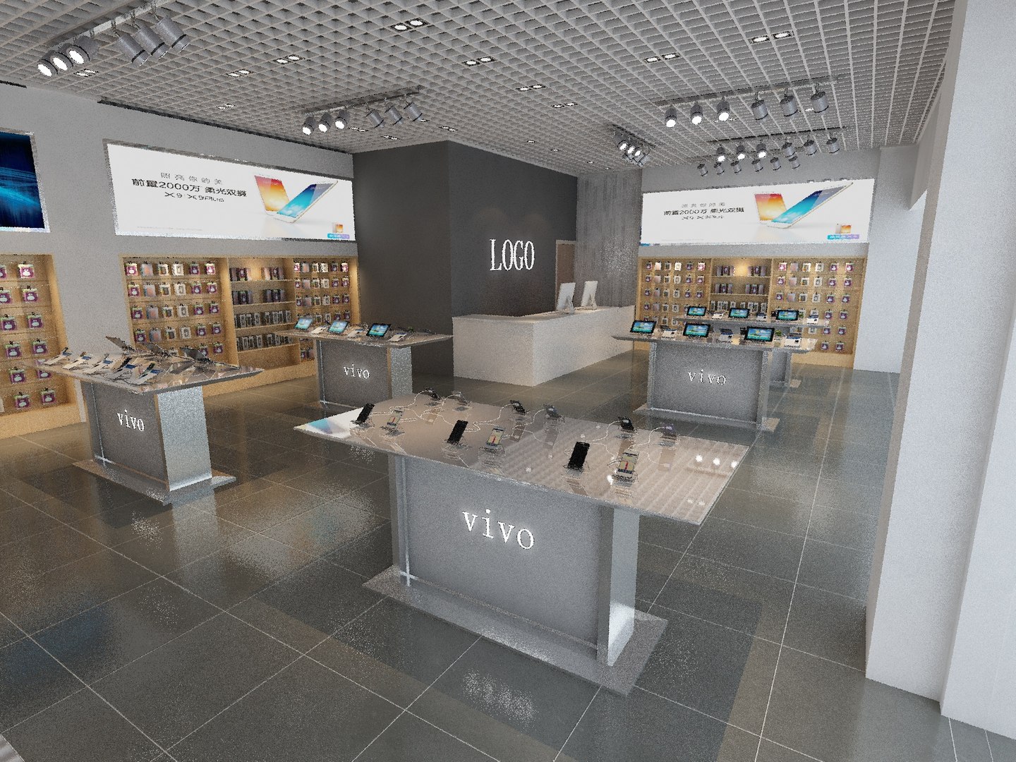 3D Mobile Phone Store 1 model - TurboSquid 1984115