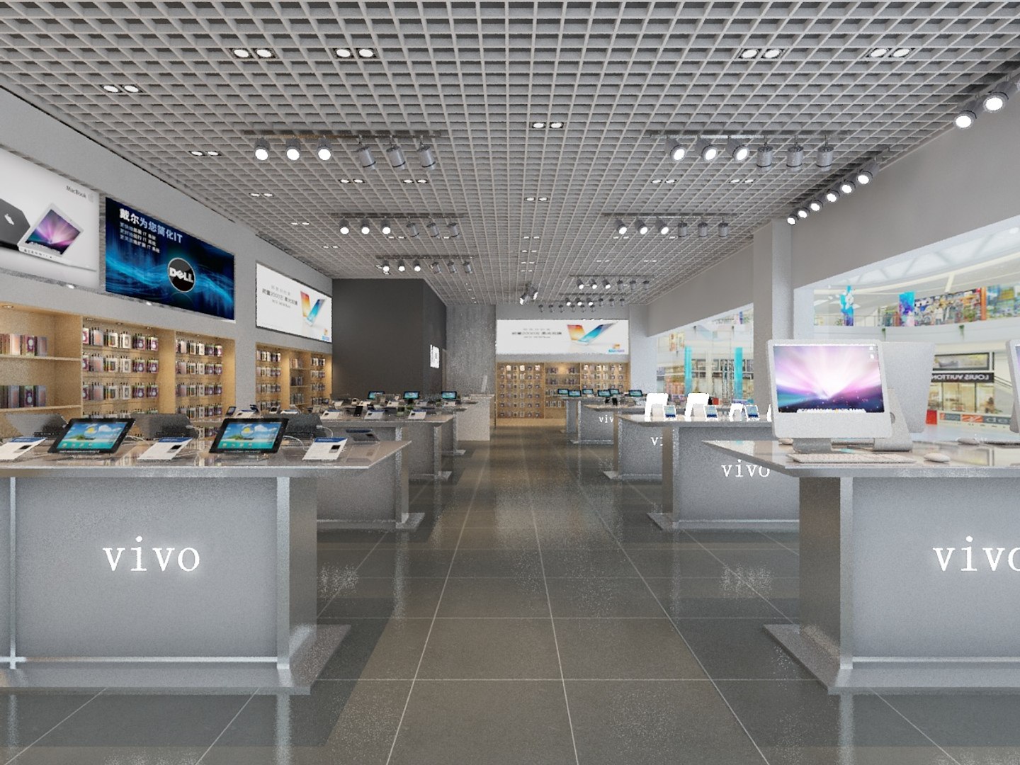 3D Mobile Phone Store 1 model - TurboSquid 1984115