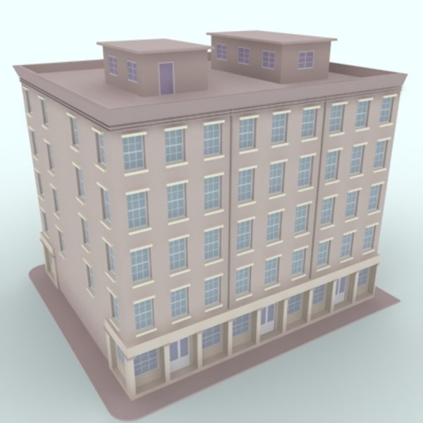 3D 3ds Max building story industry