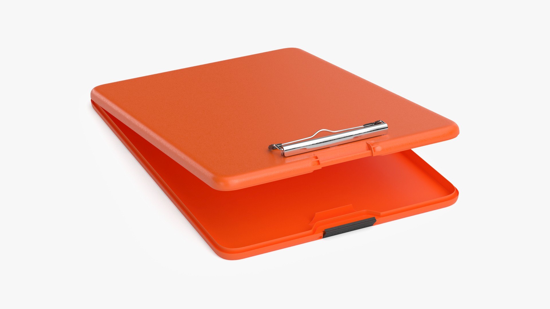 Open Storage Clipboard Orange Empty 3D Model - TurboSquid 2279669